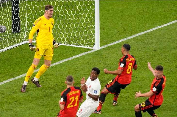 بلجيكا تقتنص فوزا صعبا علي حساب كندا في كأس العالم